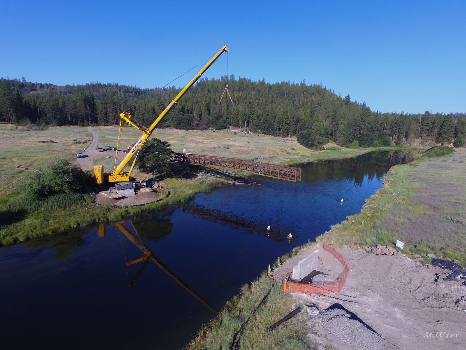 Hat Creek Bridge Installed | California Trout