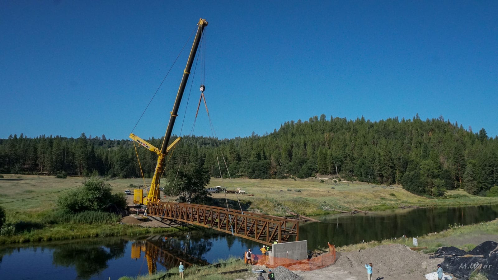 Hat Creek Bridge Installed | California Trout